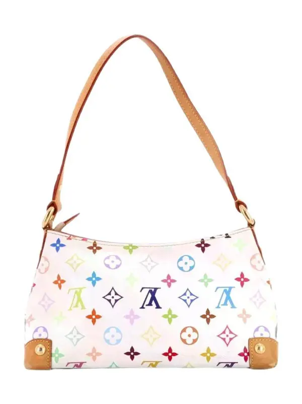 LOUIS VUITTON Eliza Handbag Monogram Multicolor Hobo Bag - White