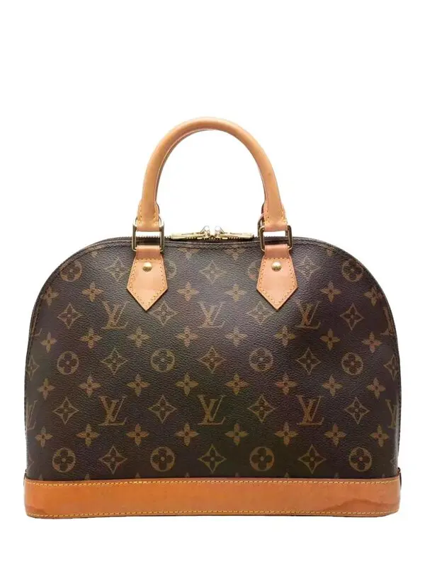 LOUIS VUITTON 2020 Monogram Alma Pm Handbag - Brown