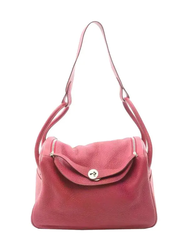 Hermès 2011 Clemence Lindy 34 Satchel - Red