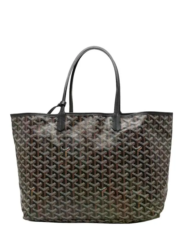 Goyard 2012 Goyardine Saint Louis Pm Tote Bag - Black