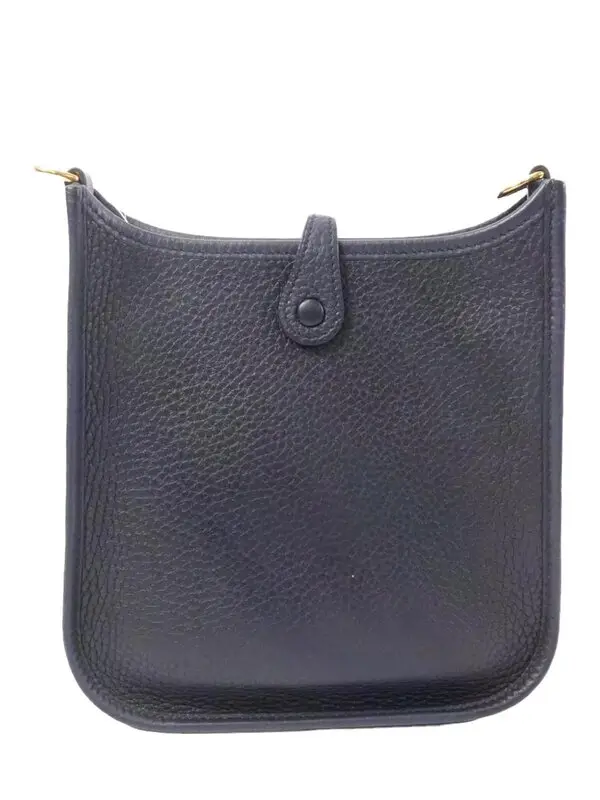 Hermès Tpm Evelyne Calfskin Shoulder Bag - Black