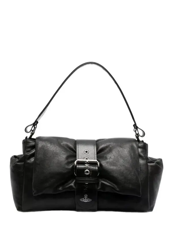 VIVIENNE WESTWOOD Hazel Treasure Xl Shoulder Bag - Black