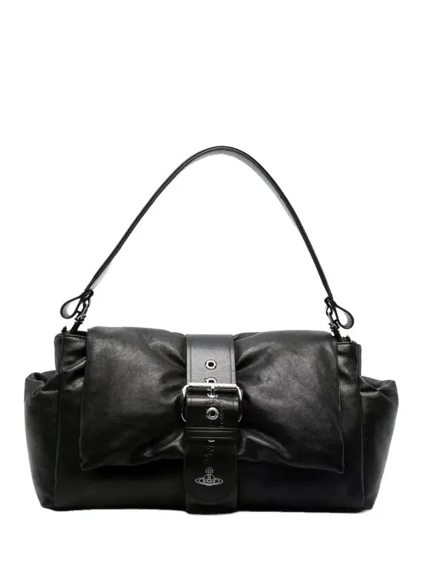 VIVIENNE WESTWOOD Hazel Treasure Xl Shoulder Bag - Black