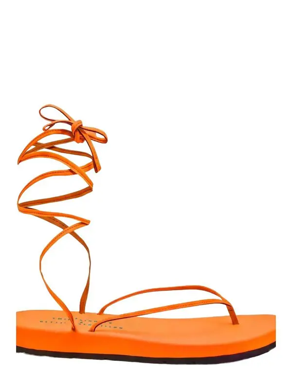 BETTINA VERMILLON Jenifer Thong-strap Sandals - Orange