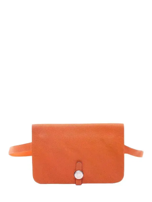 Hermès 2002 Dogon Togo Belt Bag - Orange