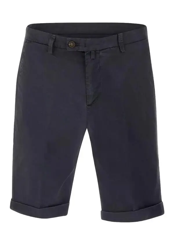 BRIGLIA 1949 Turn-up Cuff Shorts - Grey