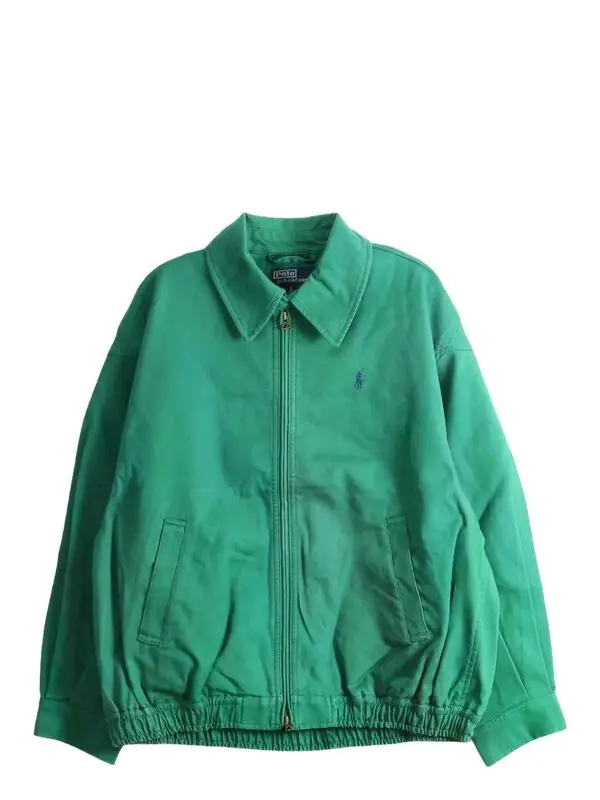 Polo Ralph Lauren Logo-embroidered Long-sleeve Jacket - Green