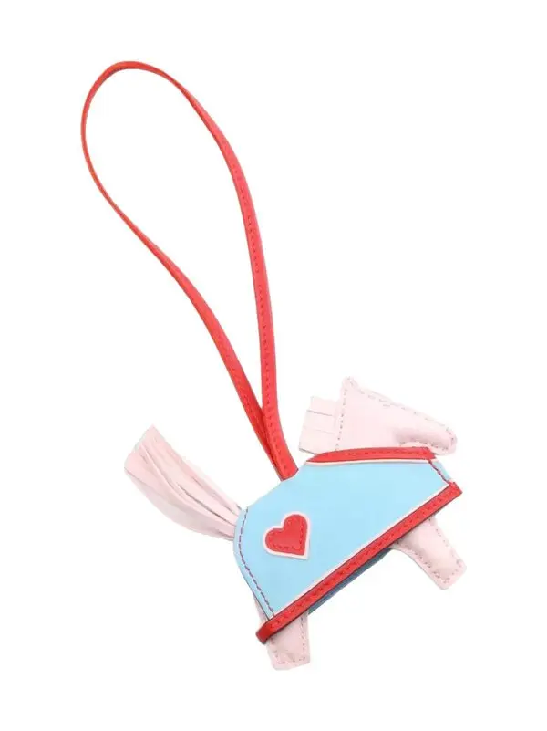 Hermès 2020s Pm Rodeo Cœur Bag Charm - Blue