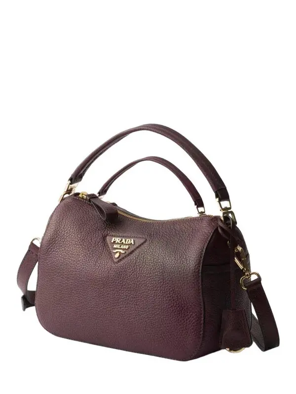 Prada Small Leather Bag - Red