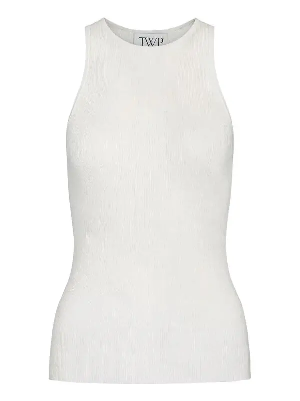 TWP Harbor Ribbed Tank Top - Neutrals