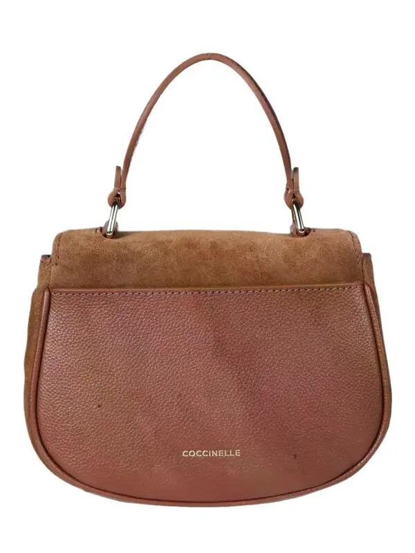 COCCINELLE Mavery Calf Suede Shoulder Bag - Brown