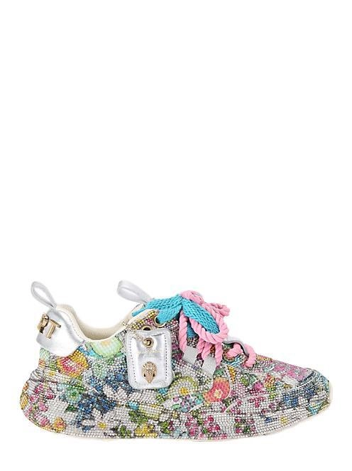 Kurt Geiger Kurt Runner Crystal-embellished Trainers - Mult/other