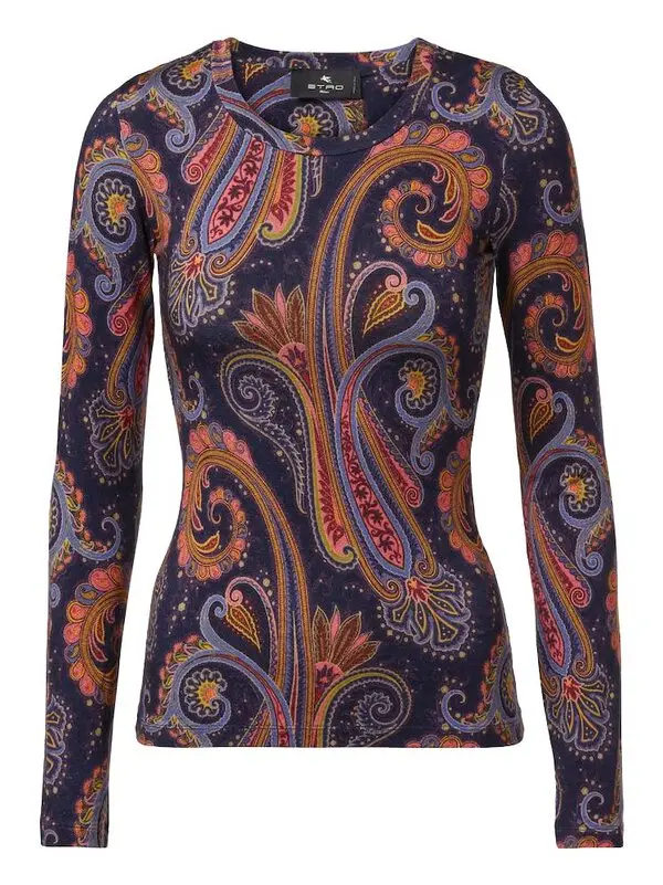 Etro Paisley T-shirt - Multicoloured