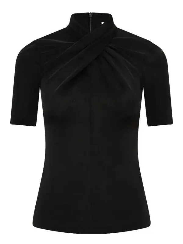 Rebecca Vallance Kiana Short-sleeve Top - Black