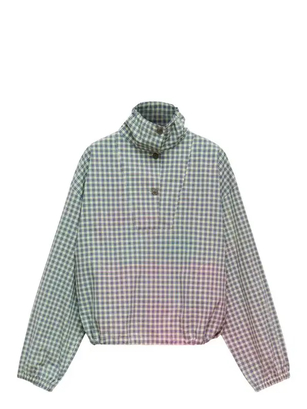Marni Checked Drawstring Shirt - White
