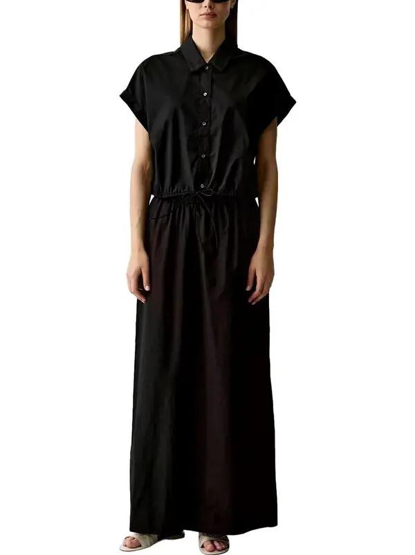 BENETTON Elasticated-waist Palazzo Pants - Black