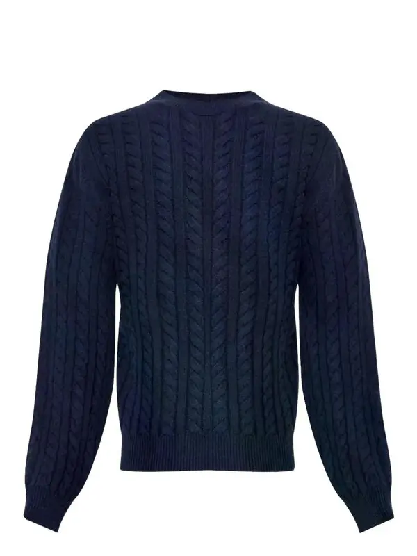 A.p.c. Cable-knit Sweater - Blue