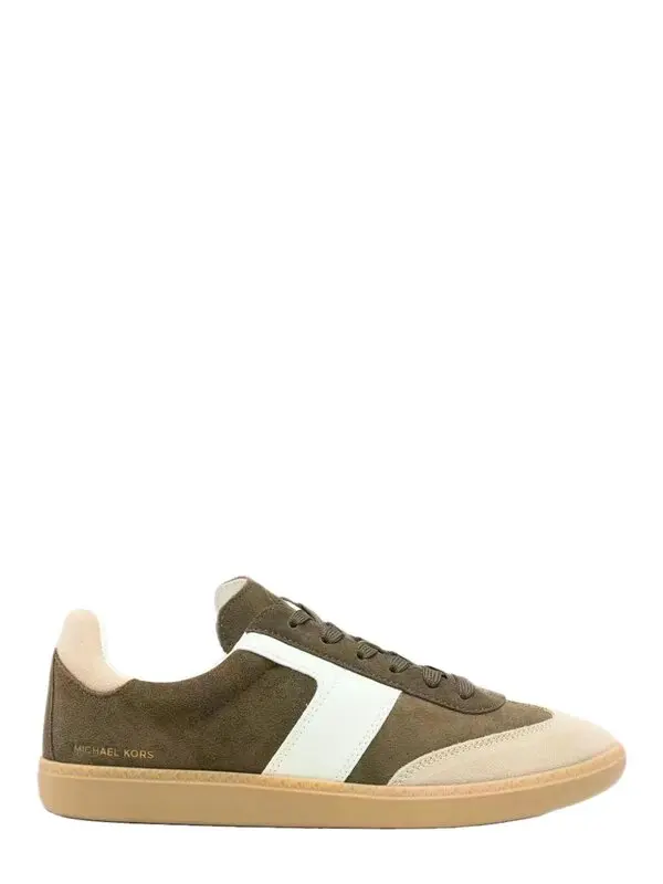 Michael Kors Jovie Panelled Lace-up Sneakers - Green