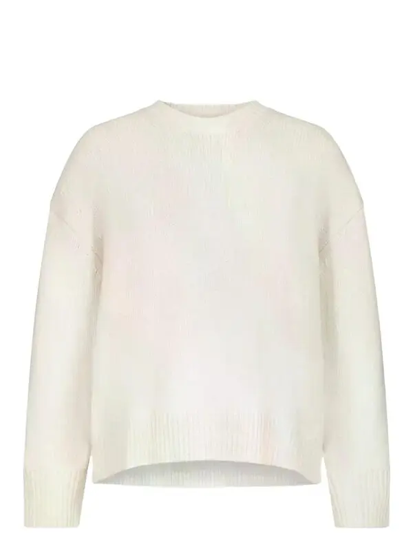 Loulou De Saison Cashmere Drop-shoulder Sweater - Neutrals