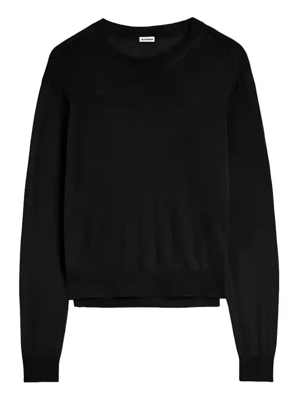 JIL SANDER Crew-neck Sweater - Black