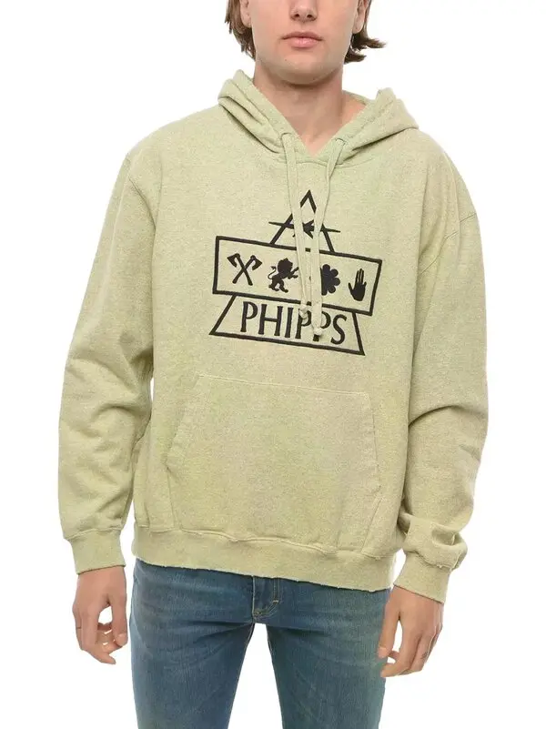 PHIPPS Logo-embroidered Hoodie - Green