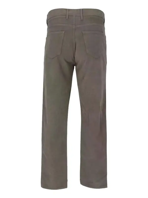 Isaia Straight-leg Tailored Trousers - Grey