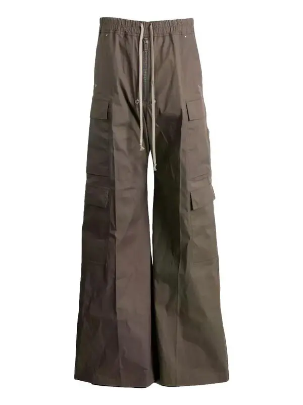 Rick Owens Drawstring Cargo Pants - Brown