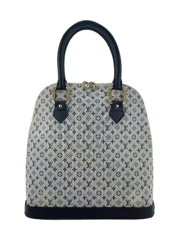 LOUIS VUITTON 2001 Monogram Mini Alma Haut Tote Bag - Neutrals