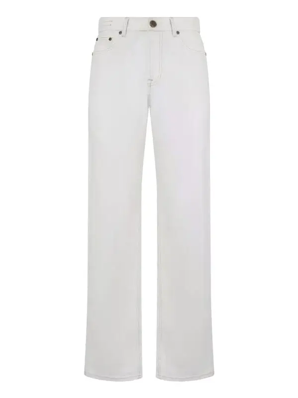 MOORER Straight-leg Jeans - White