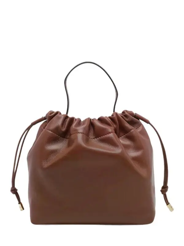 Chloé Small Icons Drawstring Bucket Bag - Brown