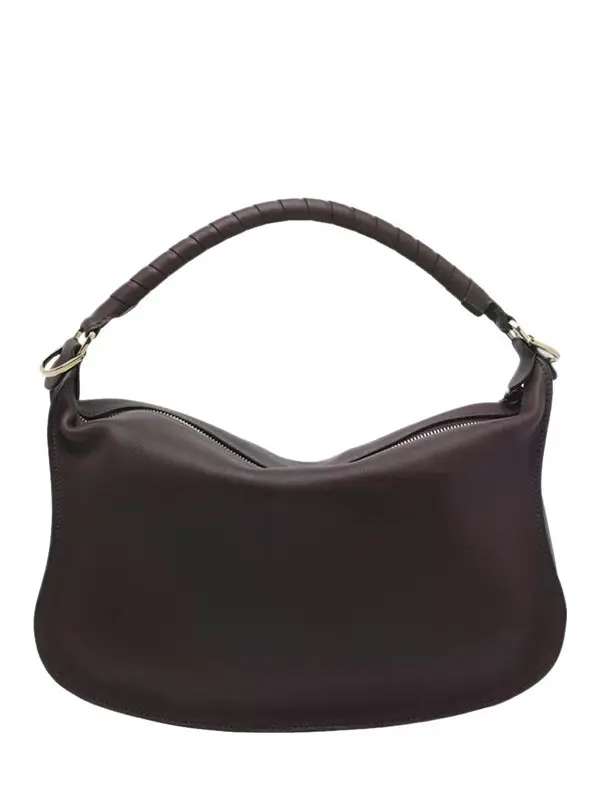 Chloé Small Marcie Leather Shoulder Bag - Brown