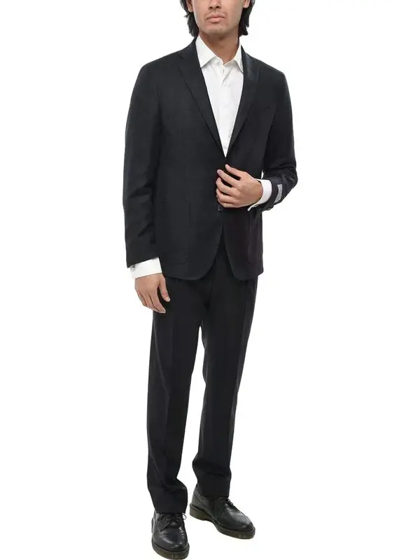 Corneliani Nino Danieli Single-breasted Blazer - Blue