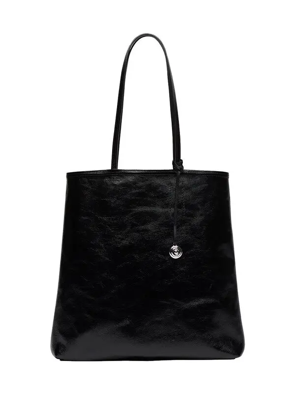 LIFFNER Paper Tote Glossy - Black