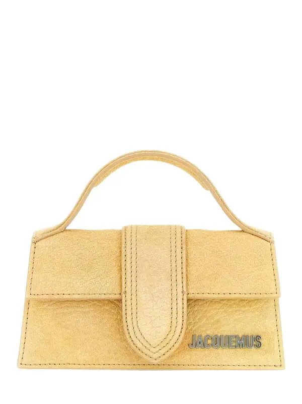 Jacquemus Le Bambino Leather Cross Body Bag - Neutrals