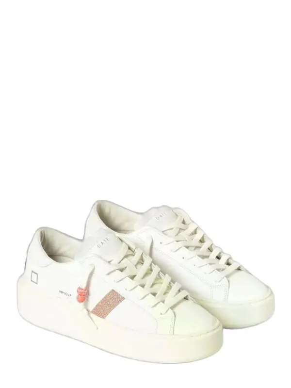 D.a.t.e. Hill Glitter-detail Sneakers - White