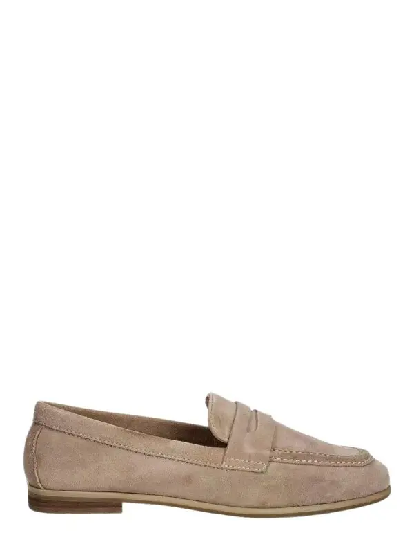 JONAK PARIS Aca Suede Penny Loafers - Neutrals