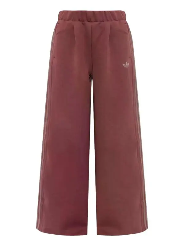 Adidas Sst 2.0 Logo-print Wide-leg Track Pants - Red
