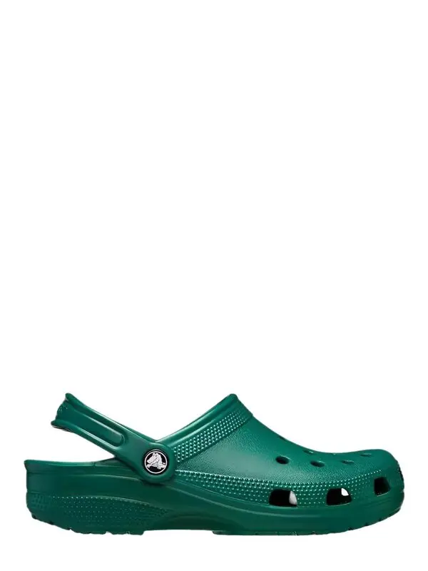 CROCS Perforated Slingback Shoes - Green