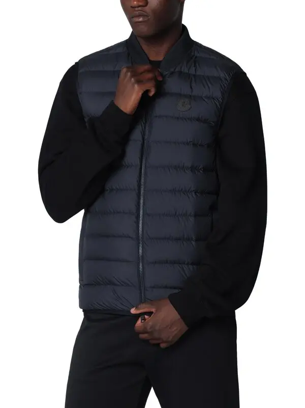 Moncler Quilted Froissel Waistcoat - Blue