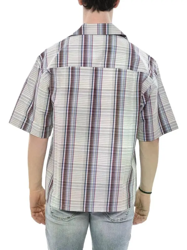 Marni Checked Short-sleeve Shirt - Neutrals