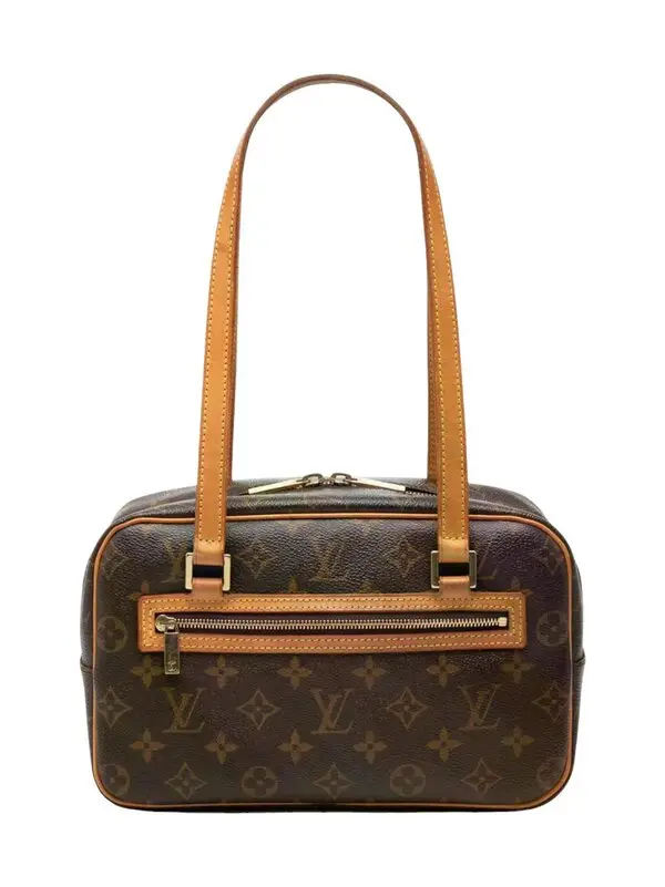LOUIS VUITTON 2002 Monogram Cite Mm Shoulder Bag - Brown