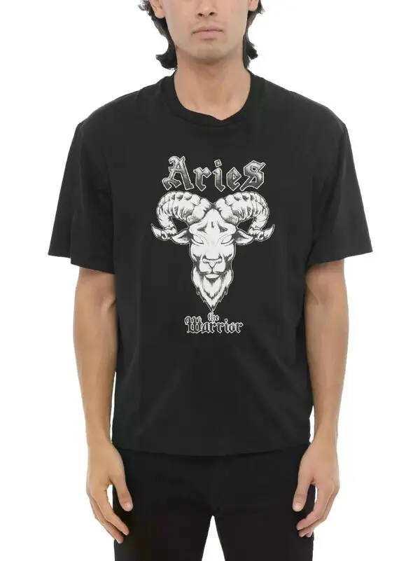 Neil Barrett Graphic-print Crew-neck T-shirt - Black