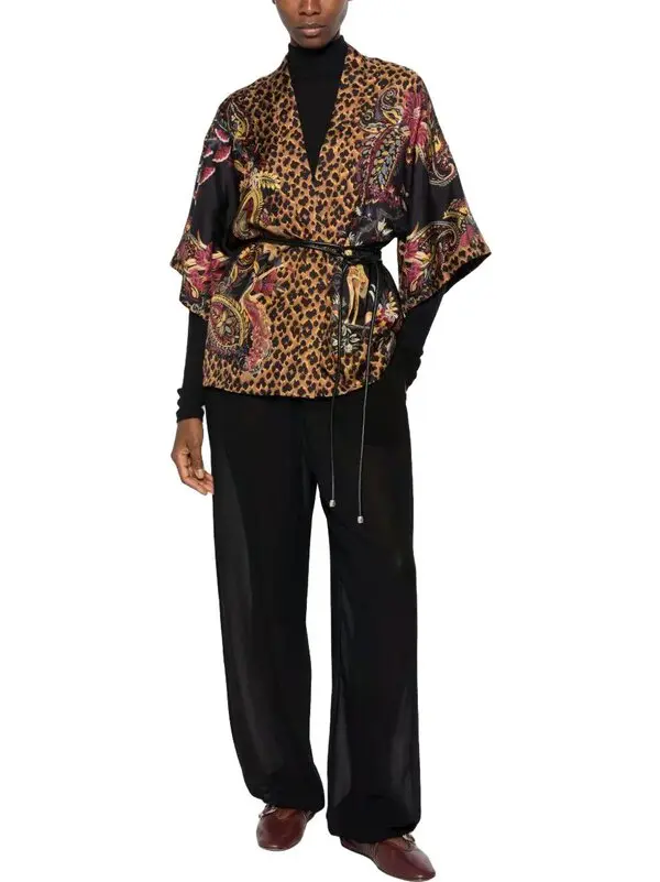 Etro Paisley-print Shirt - Black