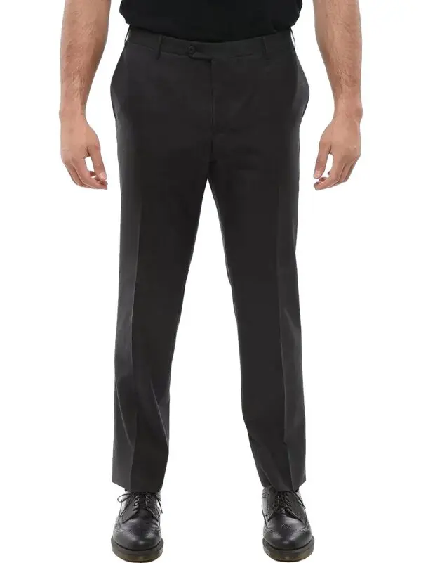 Corneliani Virgin Wool Trousers - Grey
