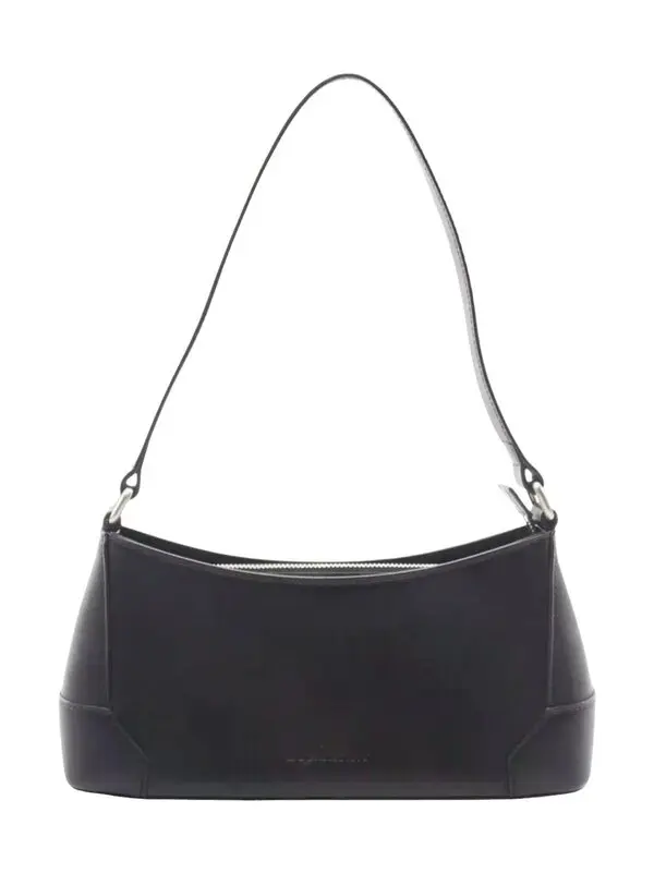Burberry 1990-2000 Leather Shoulder Bag - Black