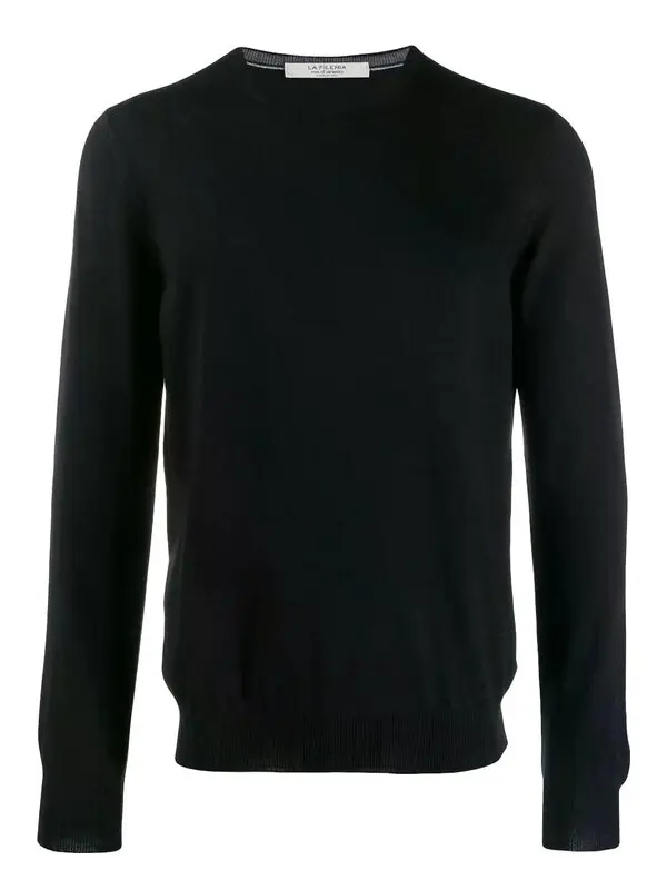 D4.0 Long Sleeve Jumper - Black