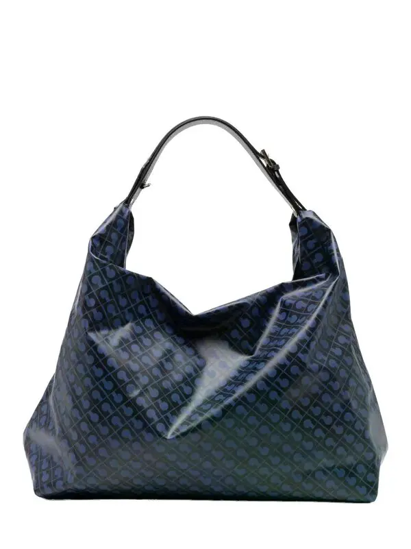 GHERARDINI Monogram-print Tote Bag - Black