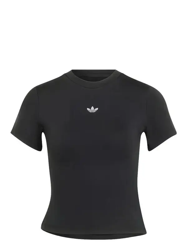 Adidas Embroidered Logo T-shirt - Black