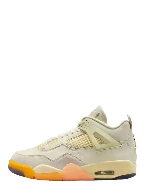 JORDAN Air 4 Retro Birds Of Paradise Leather Sneakers - Neutrals