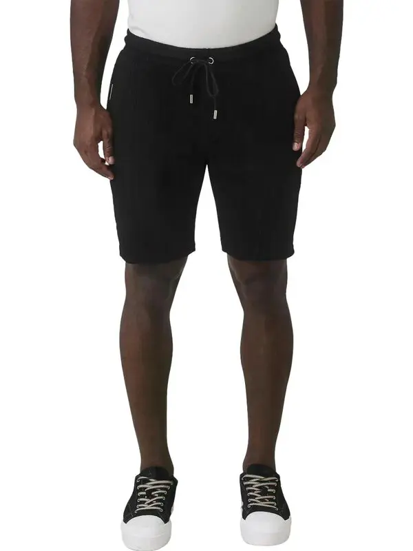 MAUVAIS Drawstring Shorts - Black